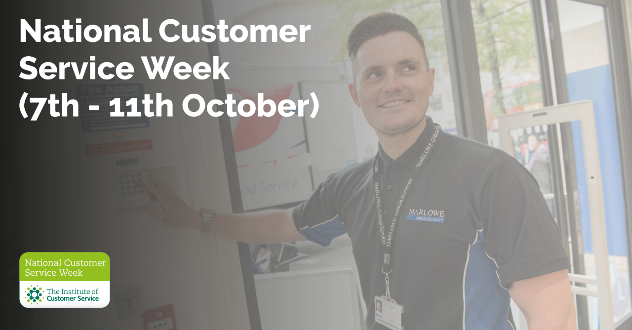 National Customer Service Week | Marlowe Fire & Security