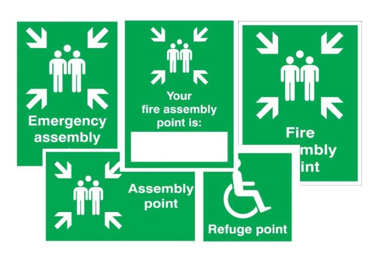 Fire Safety Signs | Fire Signage | Marlowe Fire & Security