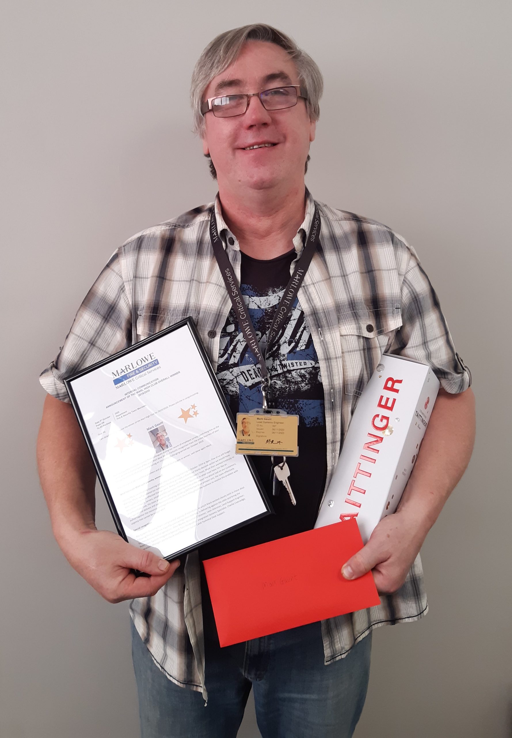 Employee of the Month | Our People | Marlowe Fire & Security