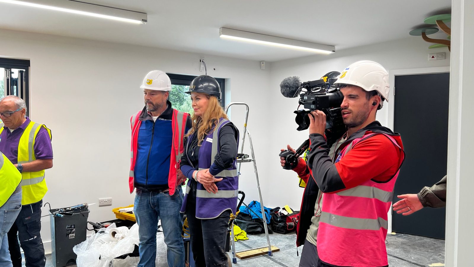 DIY SOS The Big Build for BBC Children in Need | Marlowe Fire & Security